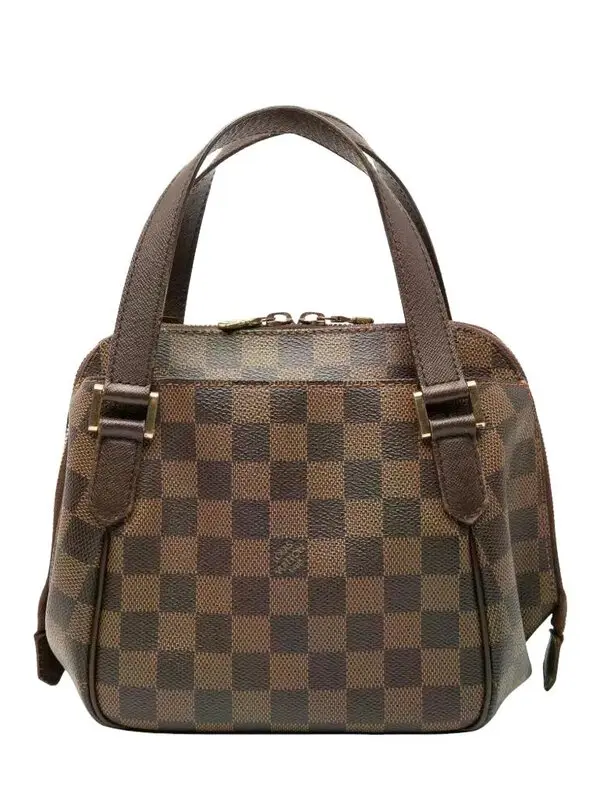 LOUIS VUITTON 2005 Damier Ebene Belem Pm Handbag - Brown