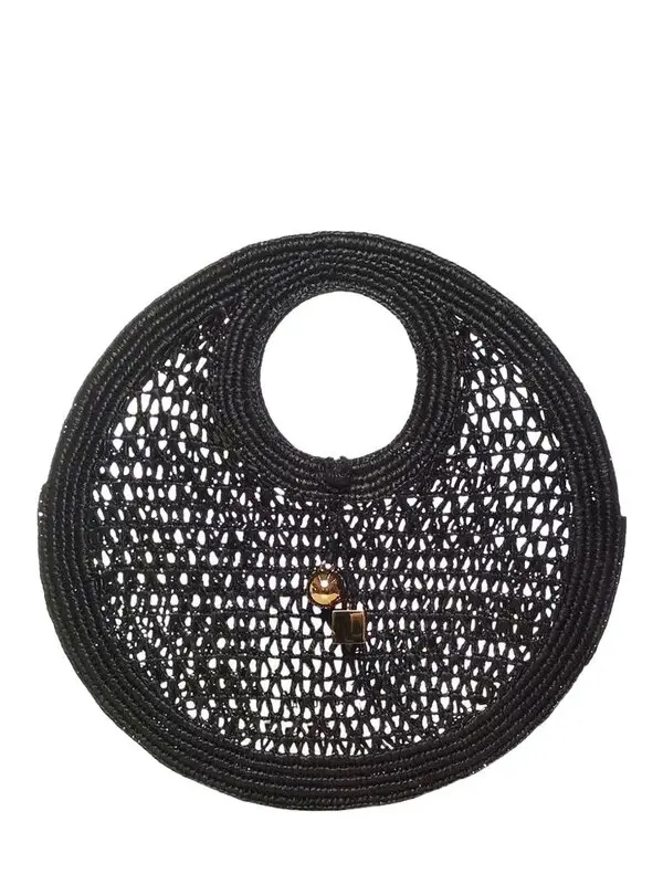 Jacquemus Le Rond Spiaggia Shoulder Bag - Black