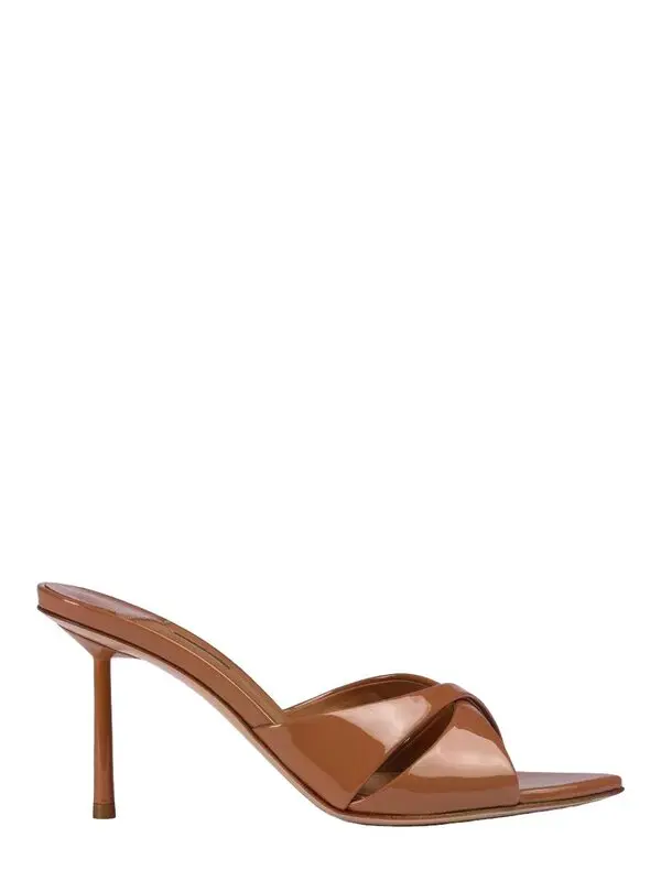 LE SILLA 80mm Shirley Mules - Brown