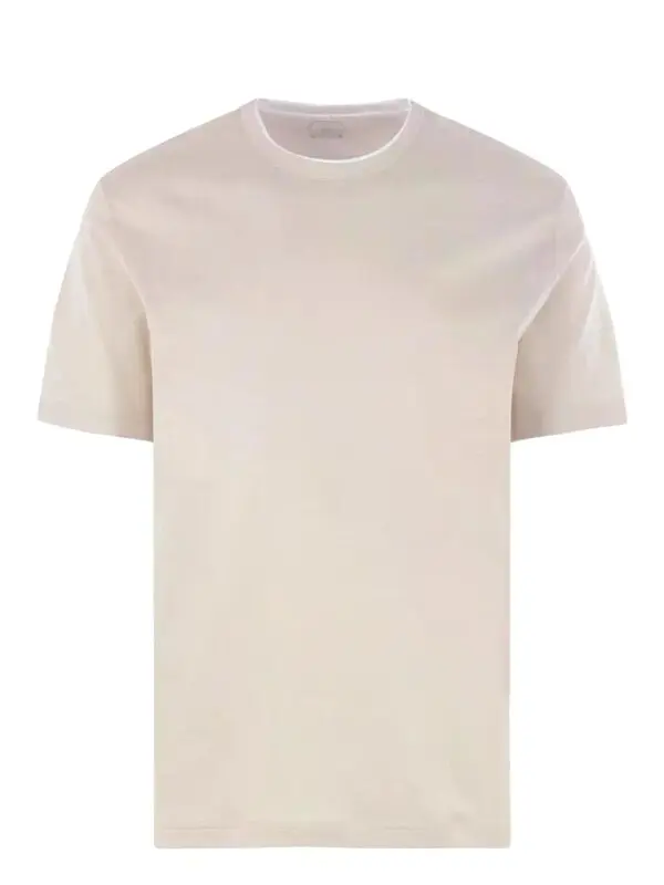 Eleventy Crew-neck T-shirt - Neutrals
