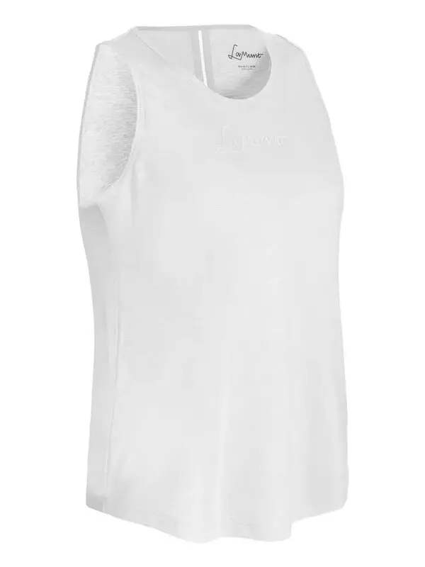 LAMUNT Tina Racerback Vest - White