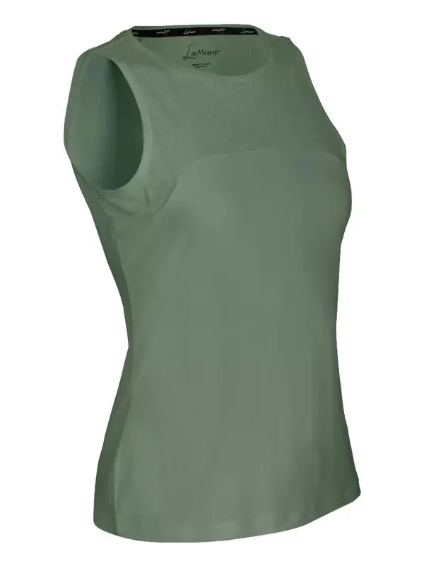 LAMUNT Lara Iconic Tech Tank Top - Green