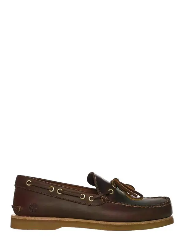 Timberland Lace-up Flat Shoes - Brown