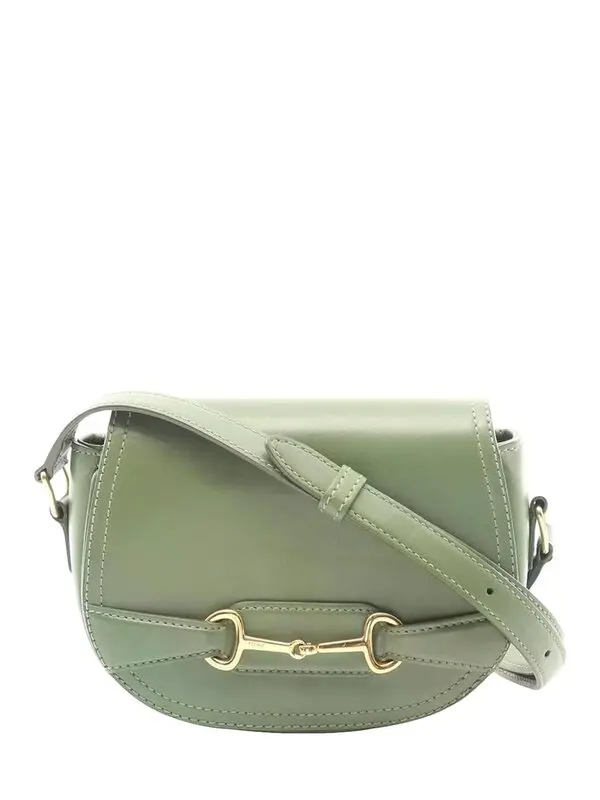Celine 2010-2026 Small Leather Crecy Flap Crossbody Bag - Green