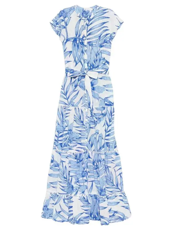 Poupette St Barth Kora Maxi Dress - Blue