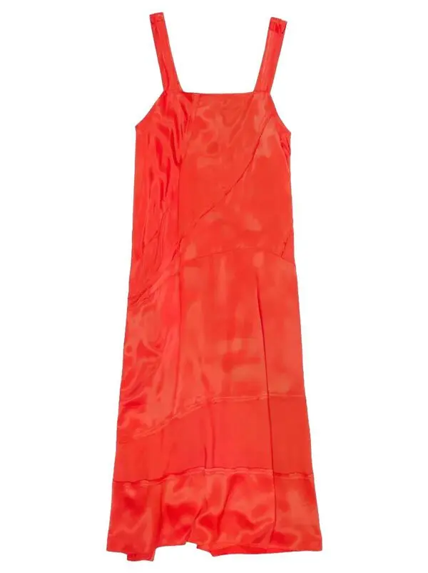 Bimba Y Lola Paneled Maxi Dress - Red