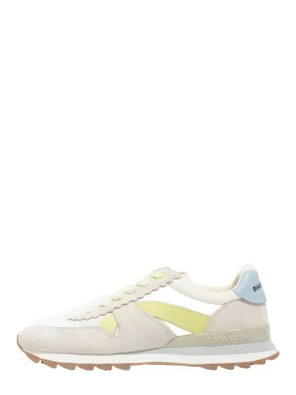Bimba Y Lola Scalloped Sneakers - Neutrals