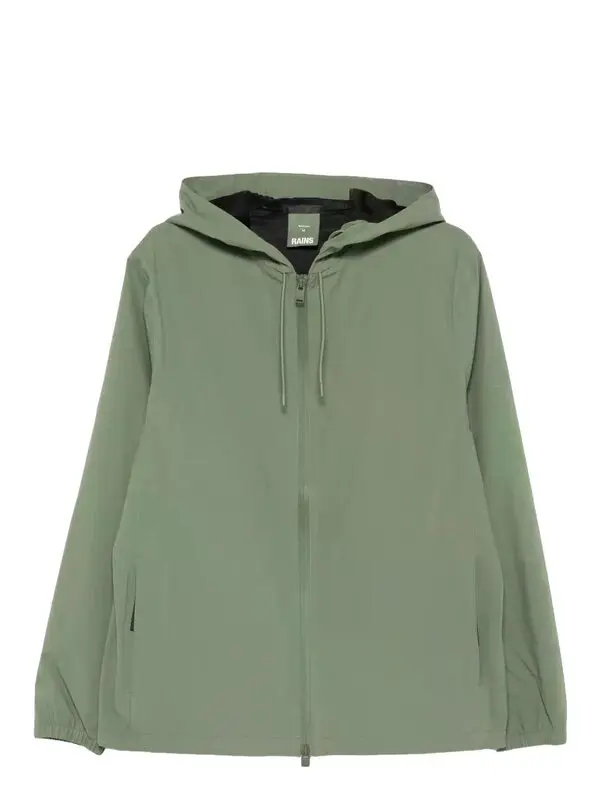 Rains Suva Hooded Hardshell Jacket - Green