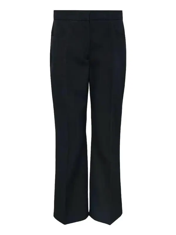 JIL SANDER Flared-leg Trousers - Black