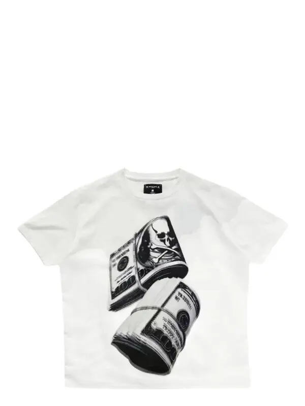 MASTERMIND WORLD X Trippy Mikio Art Graphic-print T-shirt - White
