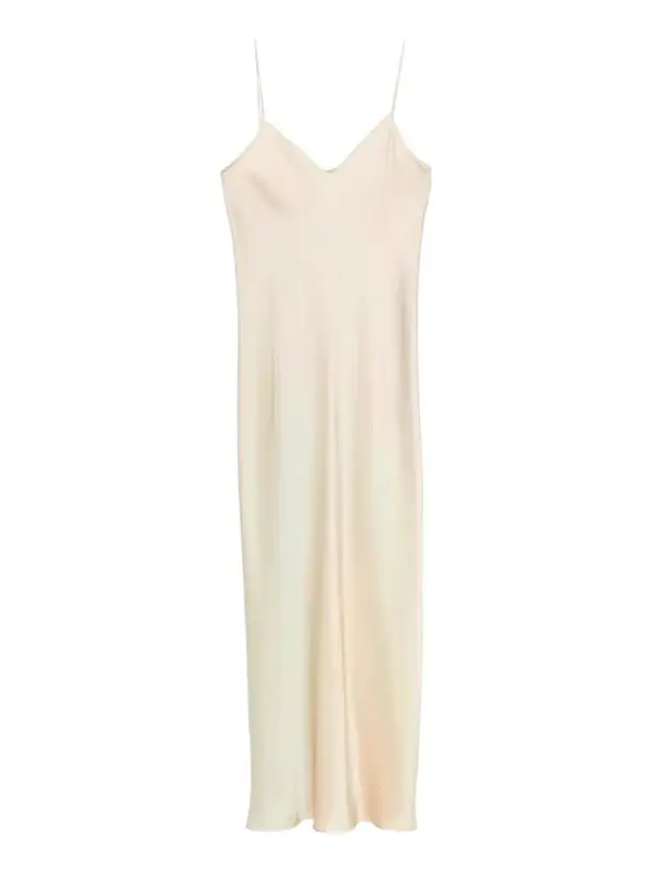 Antonelli Firenze V-neck Slip Maxi Dress - Neutrals