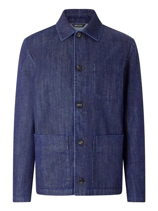 SLOWEAR Denim Chore Jacket - Blue
