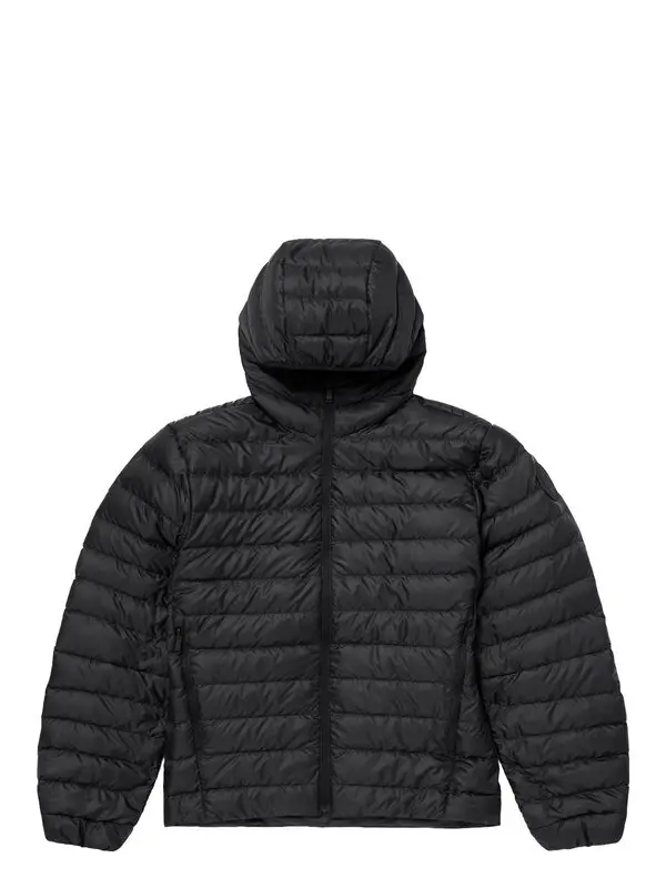Canada Goose Stratus Quilted Recycled-ripstop Hooded Down Jacket - Black