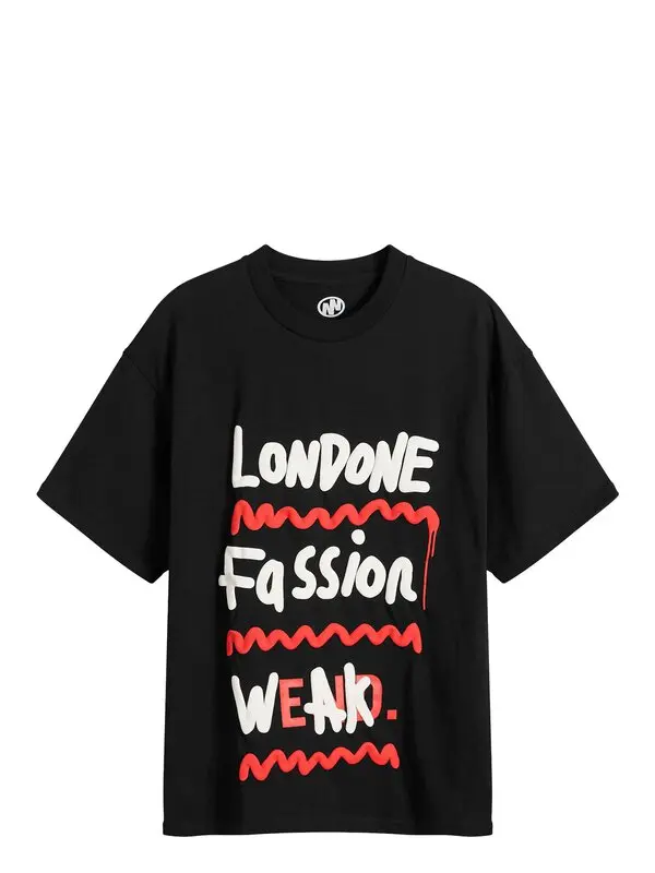 NAVINDER NANGLA Londone Fassion Weak T-shirt - Black