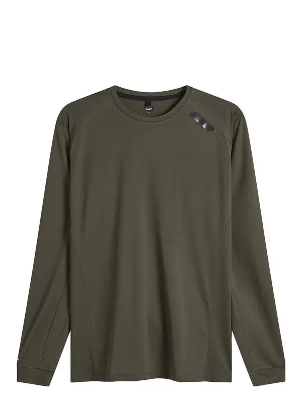 SOAR Long Sleeve Tech T-shirt - Dark Green