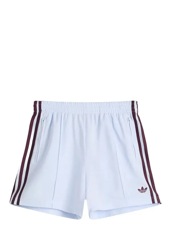Adidas Firebird Shorts - Crystal Sky/maroon