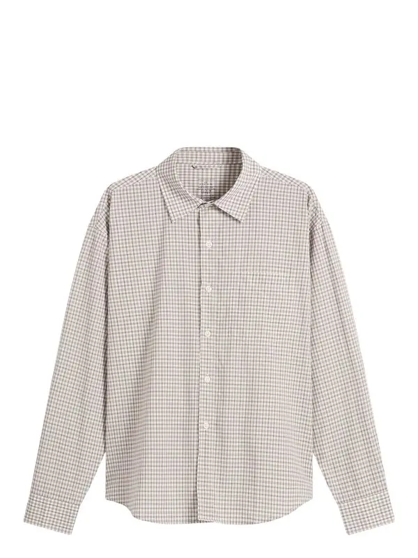 MFPEN Experienced Check Executive Shirt - Brown