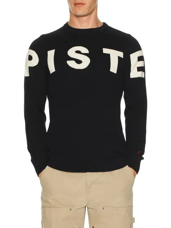 Perfect Moment Piste Jumper - Dark Charcoal Blue