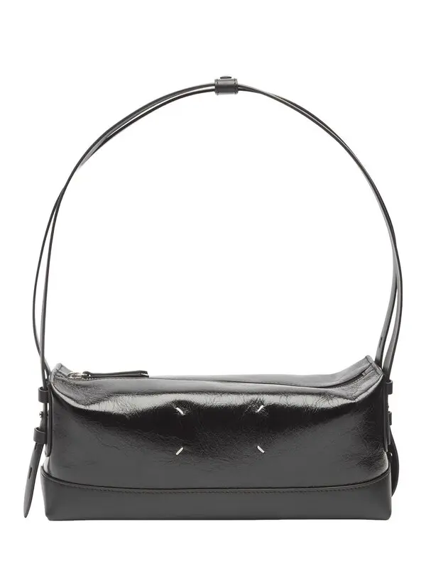 MAISON MARGIELA Small Baguette Bag - Black/black