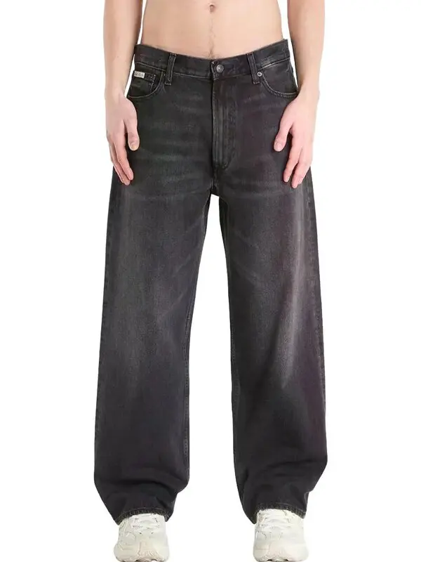 Calvin Klein Five-pocket Loose-fit Jeans - Grey