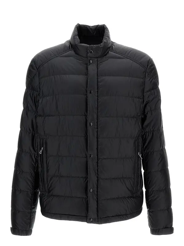Moncler Padded Quilted Jacket - Black