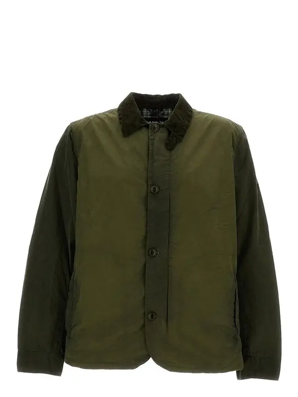 BARBOUR INTERNATIONAL Troon Waxed Cotton Jacket - Green