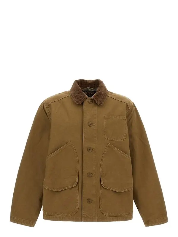 Filson Cotton Canvas Jacket - Brown
