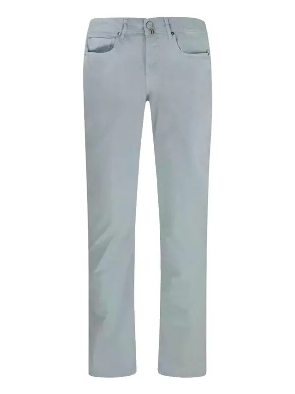 JACOB COHЁN Slim-fit Trousers - Blue