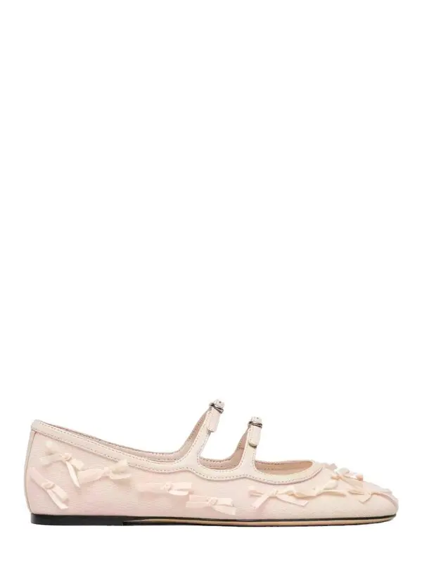 Marc Jacobs The Kiki Bow-detail Ballet Flats - Pink