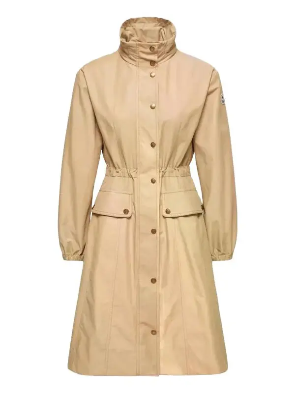 Moncler Rhododendron Hooded Parka - Neutrals