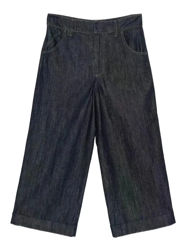 Max Mara Federa Cuffed Jeans - Blue