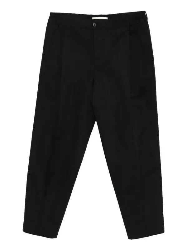 BRIGLIA 1949 Front-pleat Trousers - Black
