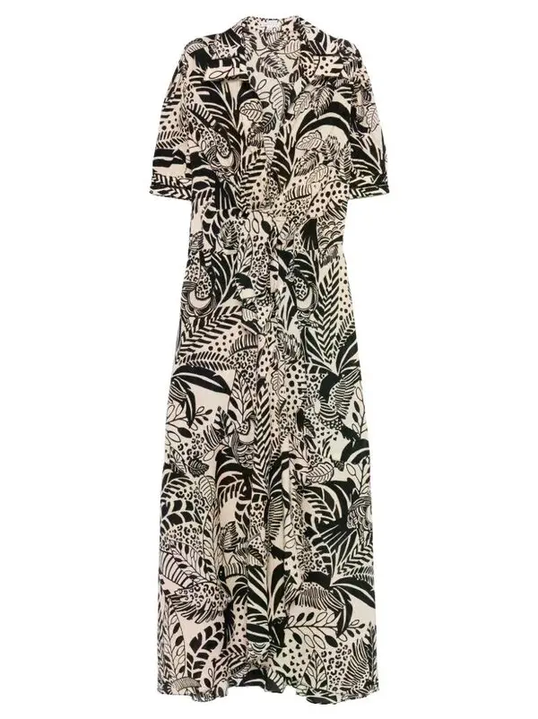 Poupette St Barth Eren Maxi Dress - Black