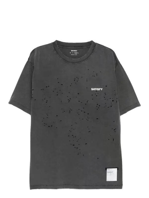Satisfy Crew-neck T-shirt - Grey