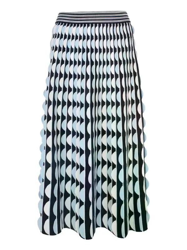 Simkhai Micah Midi Skirt - Blue