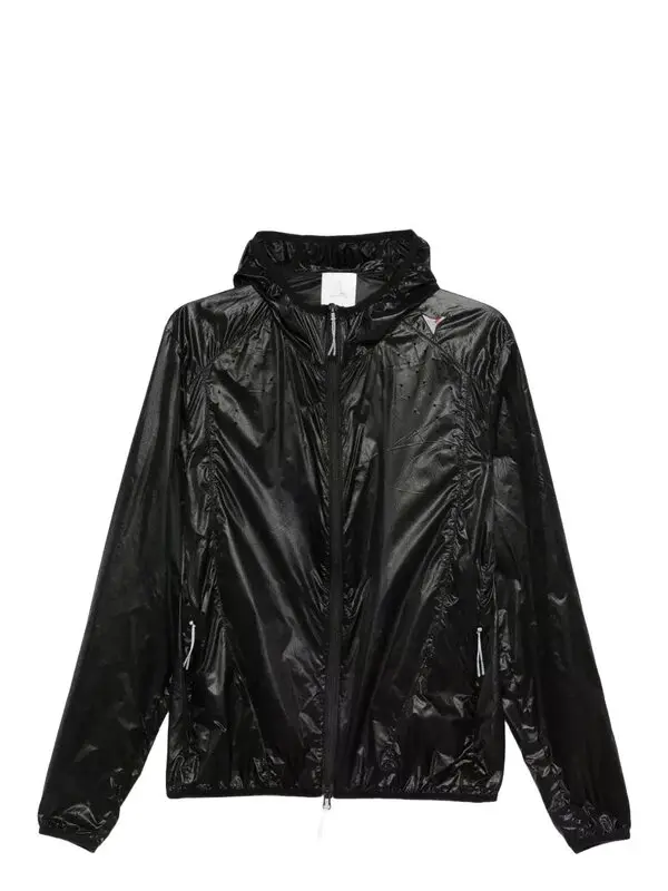 ROA Hooded Zip-front Jacket - Black
