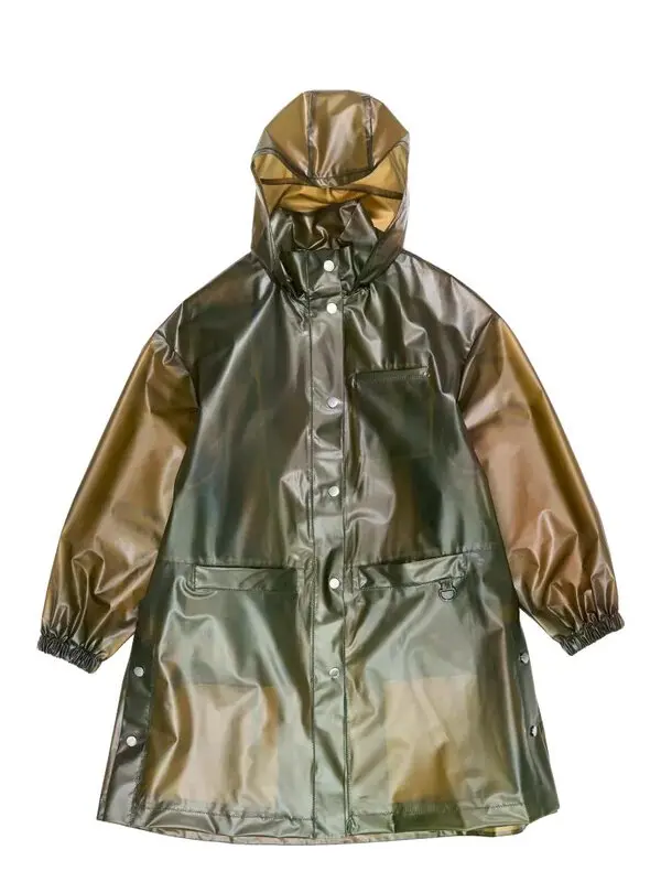 Bimba Y Lola Hooded Trench Coat - Green