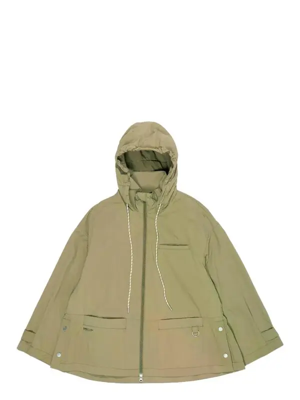 Bimba Y Lola Hooded Zipped Jacket - Green
