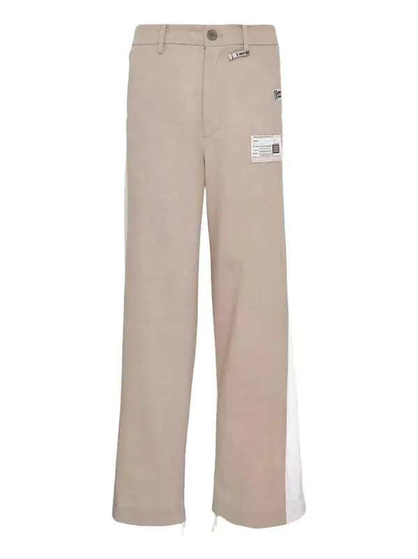 Mihara Yasuhiro Drawstring Wide Leg Trousers - Neutrals