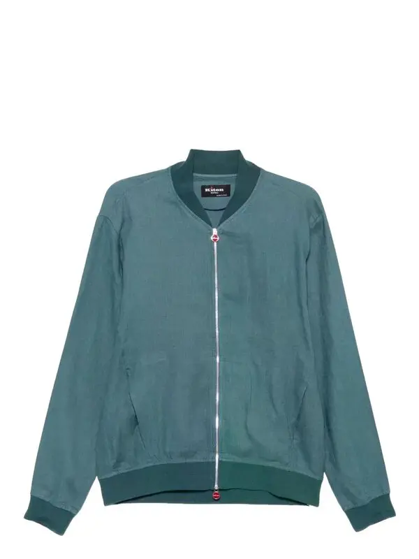 Kiton Linen Jacket - Blue