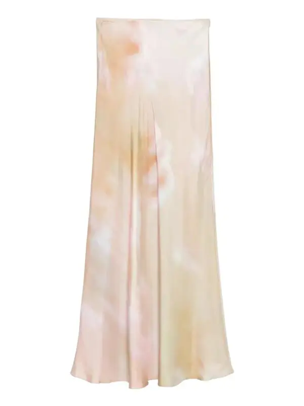 Fabiana Filippi Printed Maxi Skirt - Pink