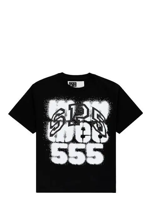 SP5DER Sp555 Tee Shirt - Black