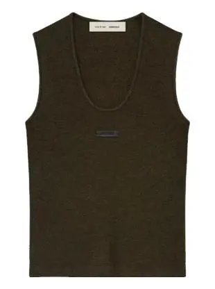 Fear Of God Essentials Rib Tank - Brown
