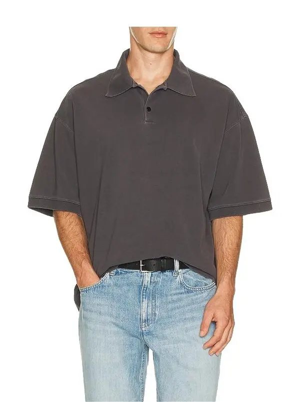 AGOLDE Curren Polo In . Also - Grey