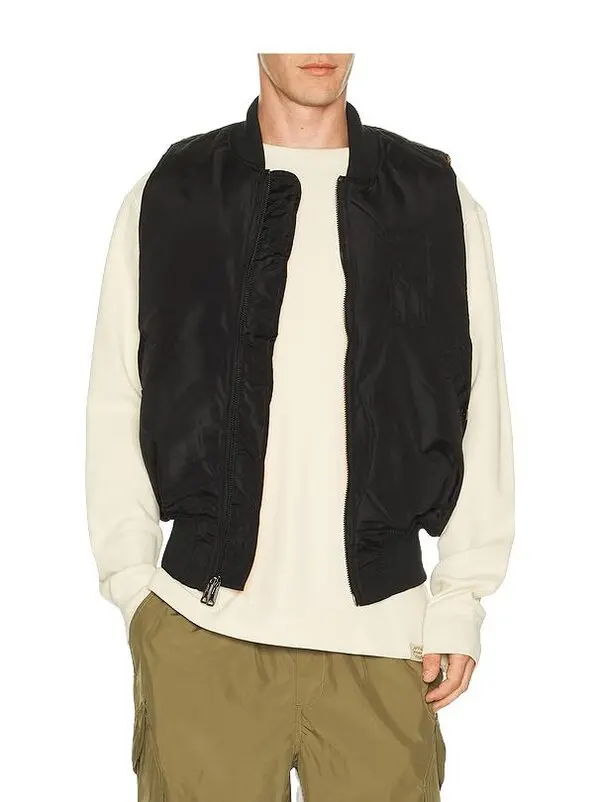 Alpha Industries Ma-1 Vest - Black
