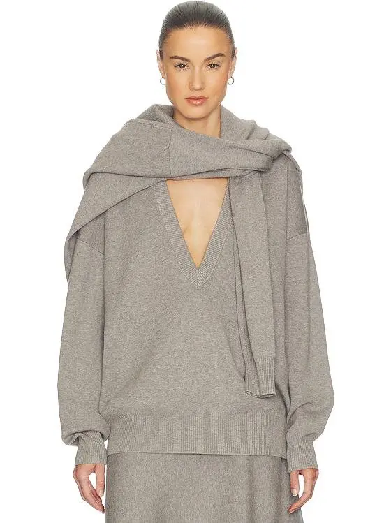 HELSA Xanthe Sweater - Grey
