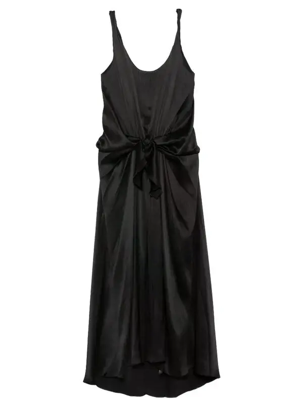 JW Anderson Knot Maxi Dress - Black