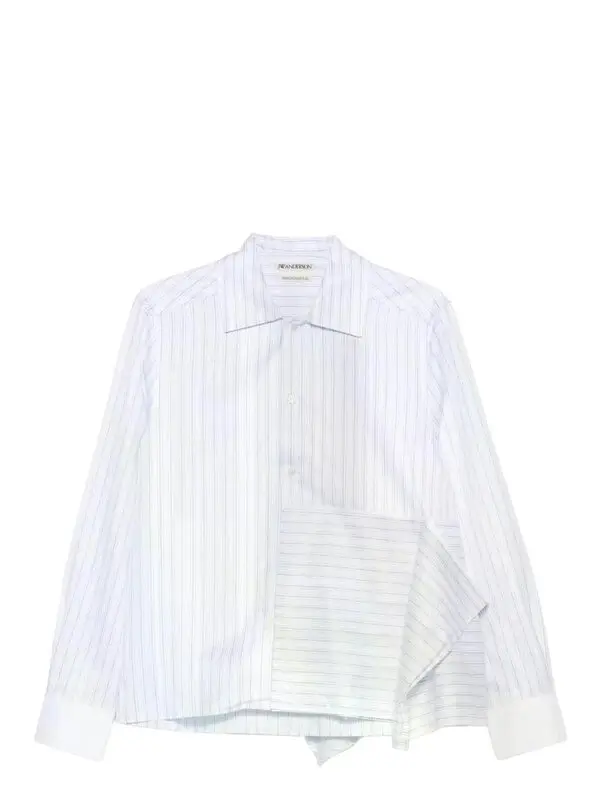 JW Anderson Striped Panel Shirt - White