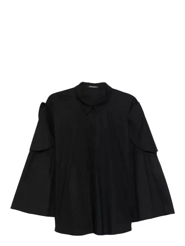 RUNDHOLZ Buttoned Shirt - Black