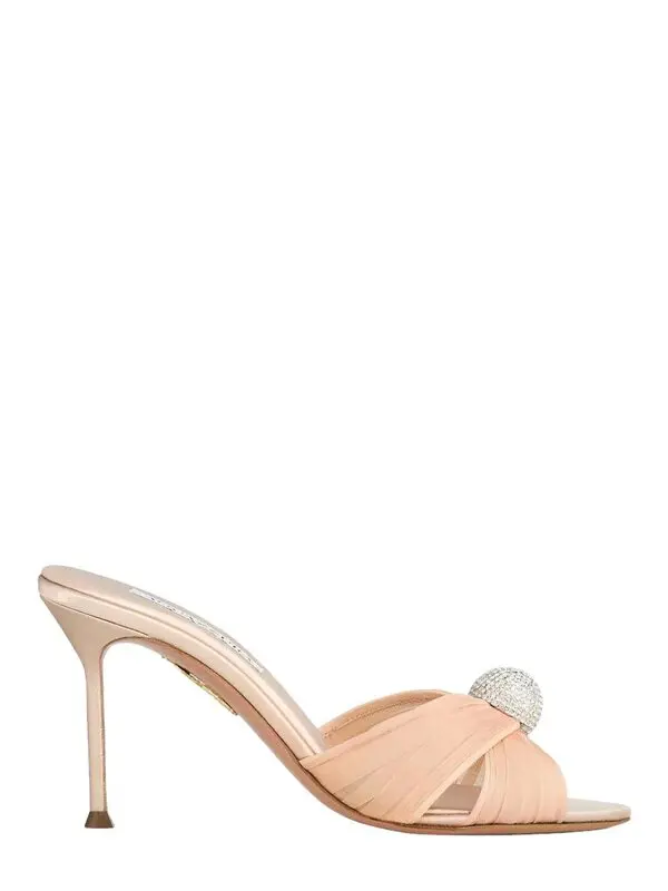 AQUAZZURA 85mm Mystery Sandals - Pink